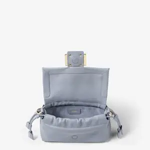 Fendi Baguette® Soft Small Airforce Blue Nappa Leather Mini-bag